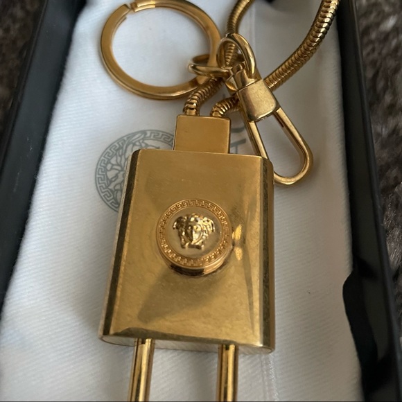 Versace | Accessories | Versace Plug Keychain | Poshmark